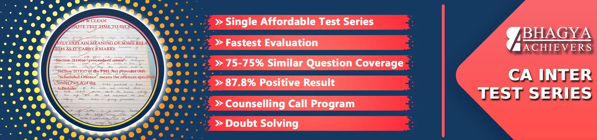 CA Inter Test Series : Chapter Wise, Group 1 & 2, Mock and Online Tests ...