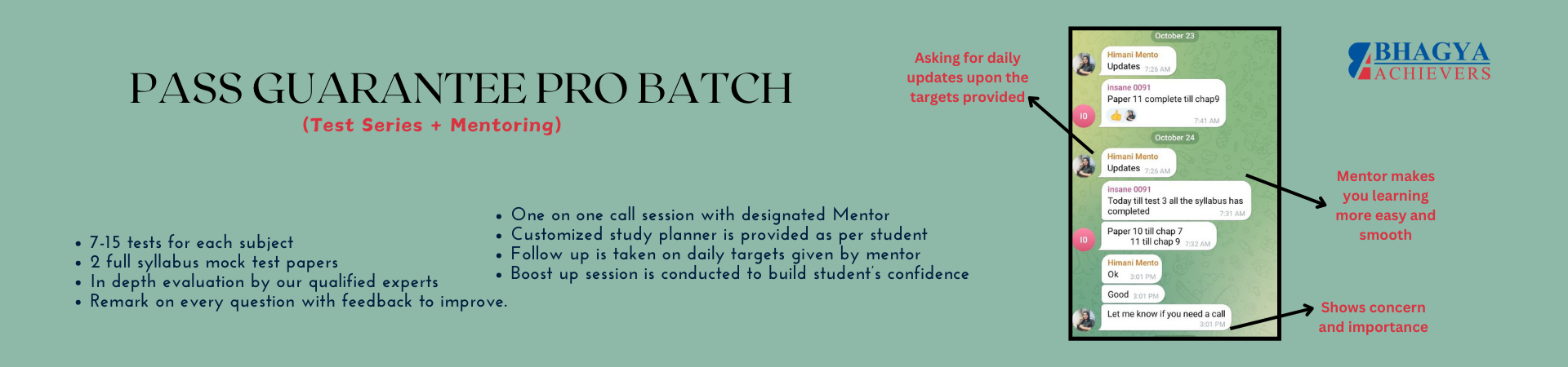 CMA Final Pass Guarantee Batch - PRO for Dec 2025